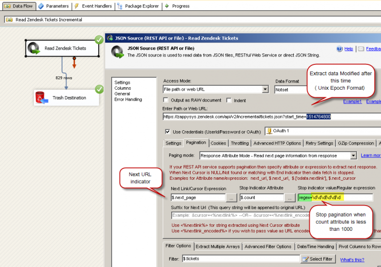 How To Do Rest Api Pagination In Ssis Odbc Drivers Zappysys Blog