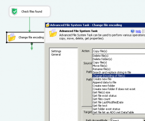 How to change file encoding in SSIS (UTF8, ASCII or UTF16) | ZappySys Blog