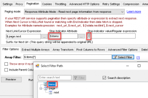 How to do REST API Pagination in SSIS / ODBC Drivers | ZappySys Blog