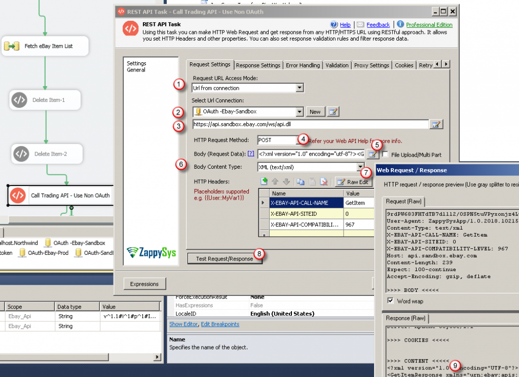 How To Call Ebay Rest Api In Sql Server With Ssis Zappysys Blog