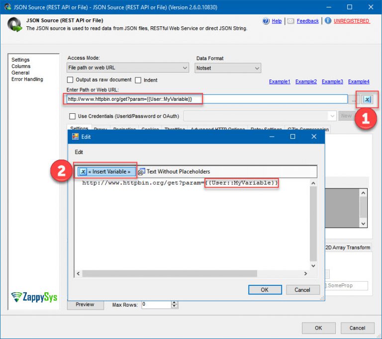 How To Make Path Url Dynamic In Ssis Zappysys Blog