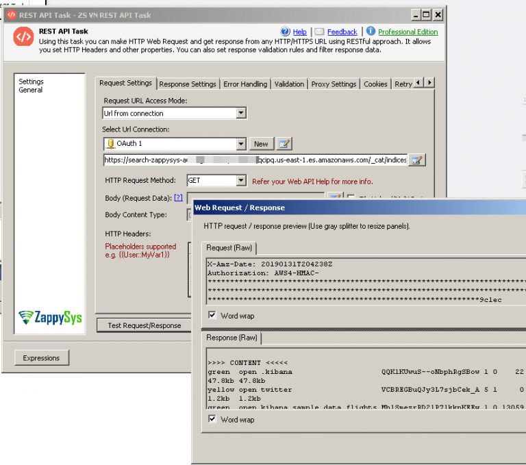 How To Call Amazon Aws Api Using Ssis Ec2 Lambda Api Gateway Sqs Zappysys Blog