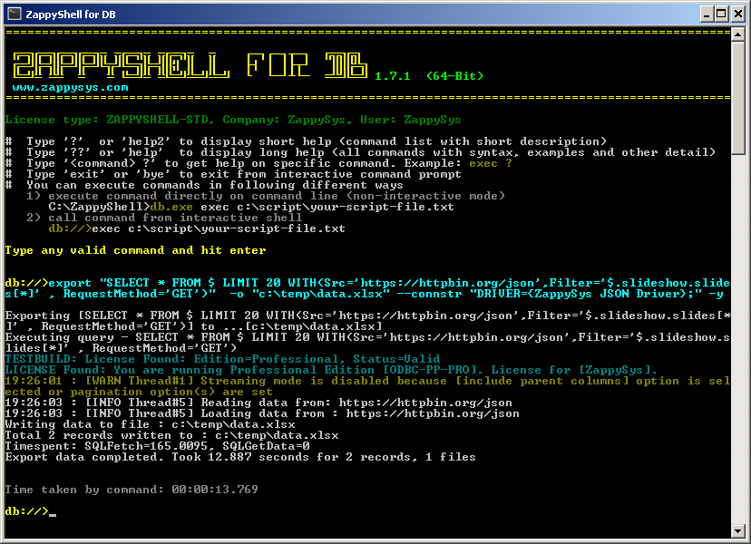 How To Import JSON To Excel Load File REST API SOAP XML ZappySys Blog