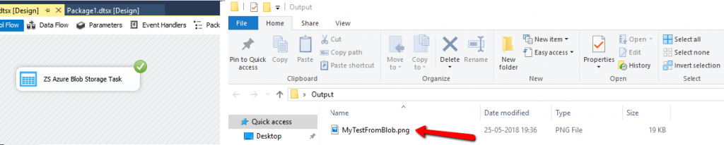 How to download files from Azure Blob Storage in SSIS | ZappySys Blog