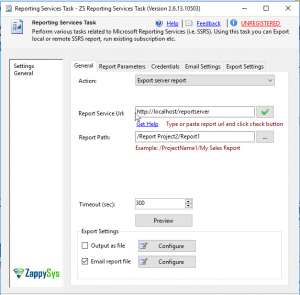 Calling SSRS Reports in SSIS (Export / Email) | ZappySys Blog