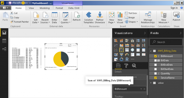 Read Amazon S3 Data In Power Bi Or Call Aws Rest Api Json Xml
