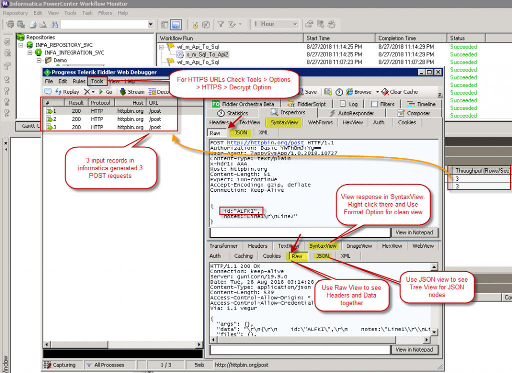 Post Data To Api In Informatica Using Sql Transformation Zappysys Blog