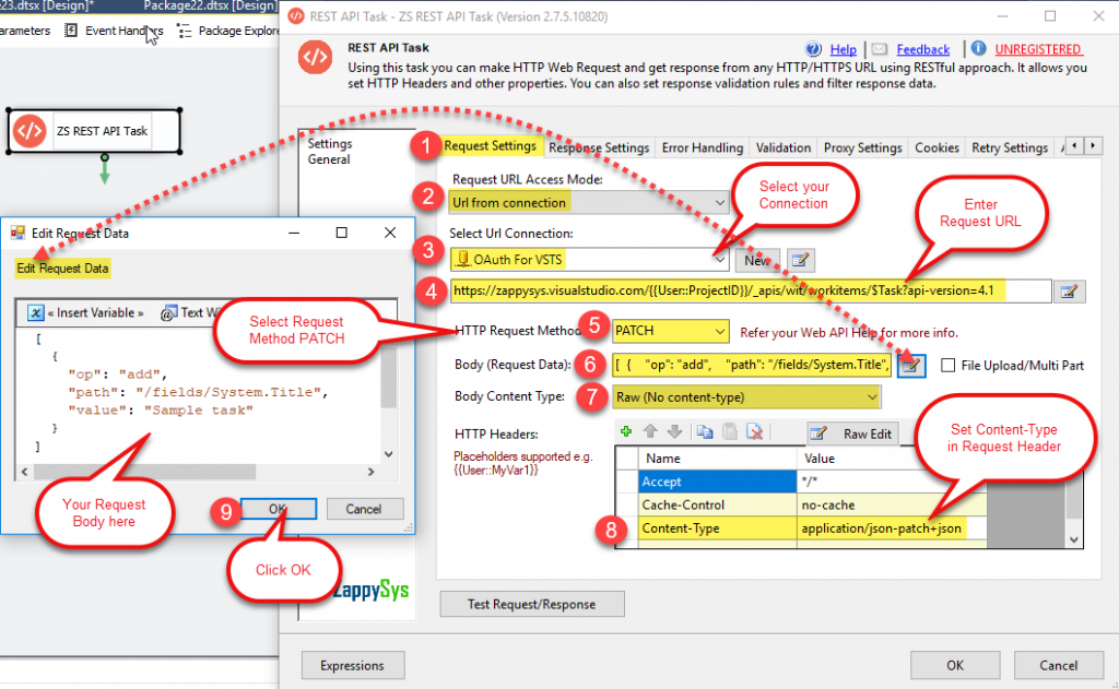 Read Azure DevOps data in SSIS (VSTS / TFS Online) – Call REST API / Load to SQL Server ...