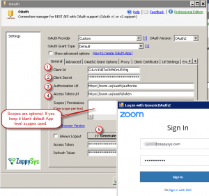 How to call Zoom REST API using SSIS (OAuth / JWT) | ZappySys Blog