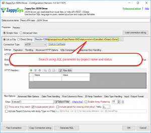 Load JIRA data into SQL Server with ODBC - Call REST API | ZappySys Blog
