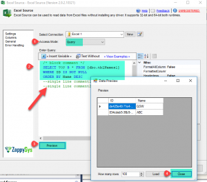 How to read excel file in SSIS - Load into SQL Server | ZappySys Blog