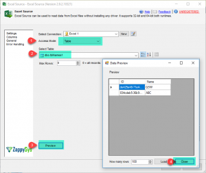 How to read excel file in SSIS - Load into SQL Server | ZappySys Blog