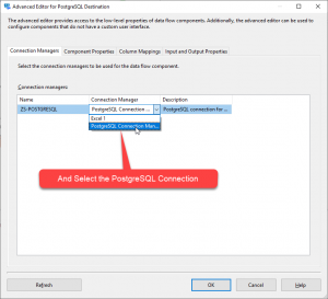 Load data into PostgreSQL from Excel file using SSIS | ZappySys Blog