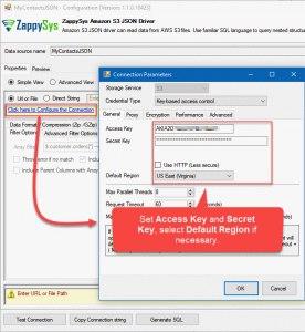 Import Amazon S3 files into SQL Server (CSV/JSON/XML Driver) | ZappySys Blog