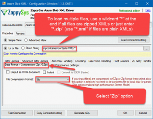 Import Azure Blob files into SQL Server (CSV/JSON/XML Driver) | ZappySys Blog