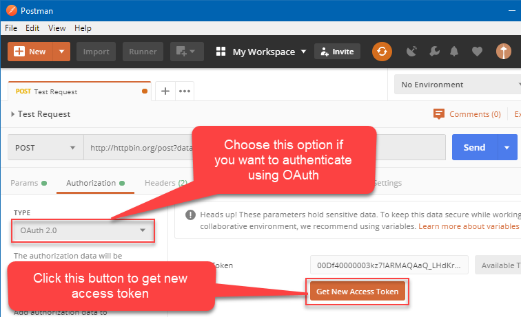 011 How To Authenticate With Oauth Using Postman Zappysys Blog