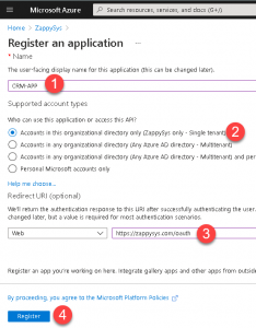 How to register App for Dynamics CRM 365 / CDS / Dataverse API (Azure AD / OAuth) | ZappySys Blog