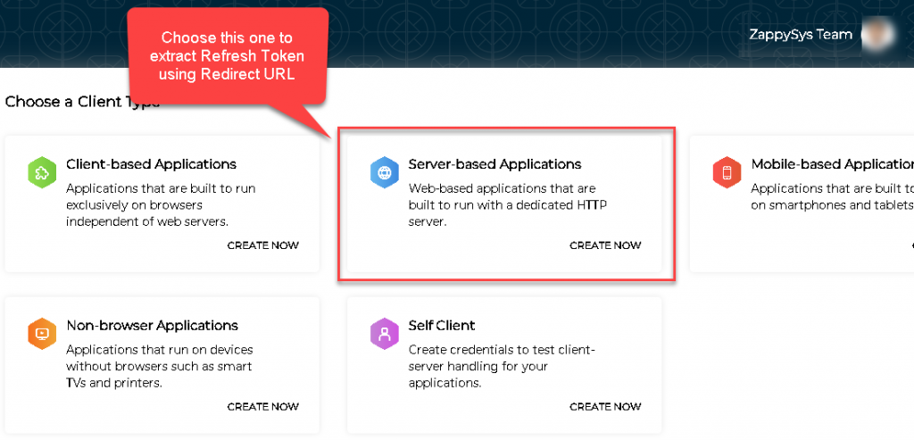 How to register OAuth App for Zoho / ManageEngine API | ZappySys Blog