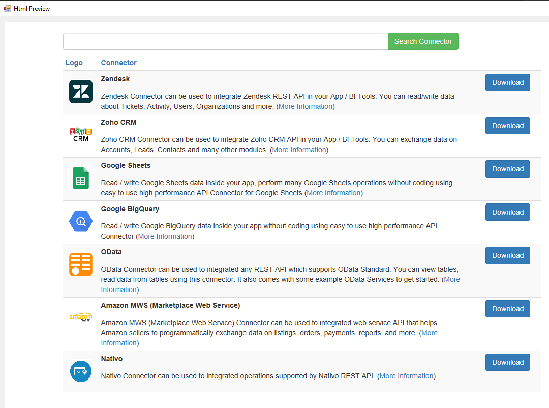 connections | ZappySys